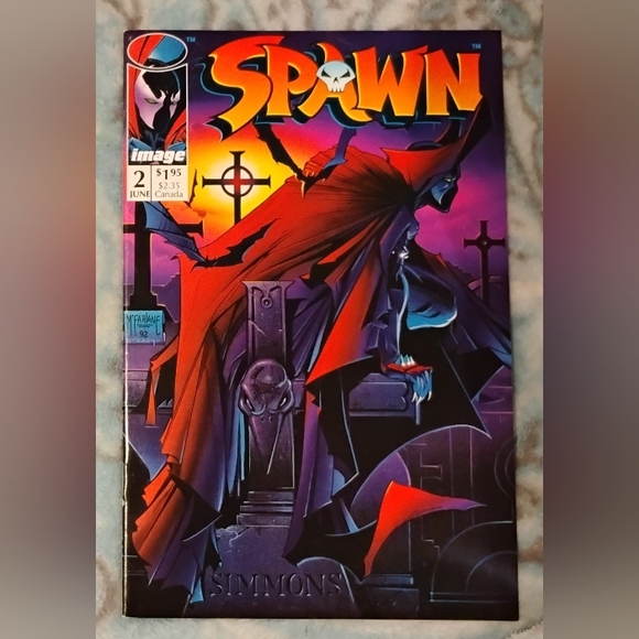 Other | 1992 Spawn Comic Book Issue 2 | Poshmark